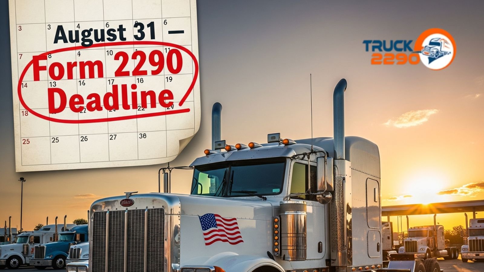 American Truckers: Don’t Miss the Form 2290 Deadline